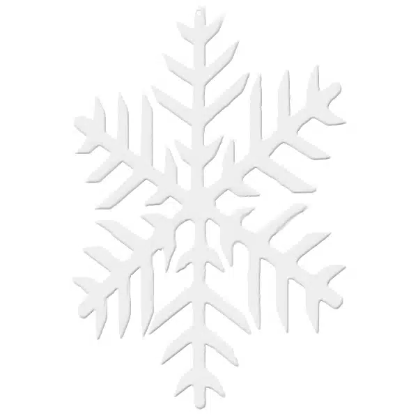 2d Snowflakes 25cm - More Production Ltd