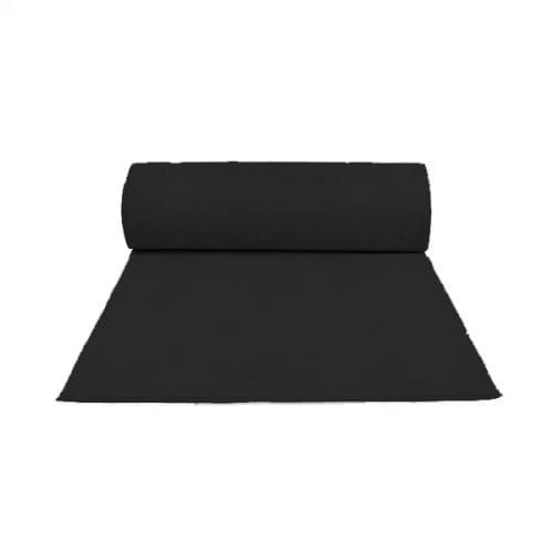 Black Carpet 2m Wide, per meter | More Production Ltd