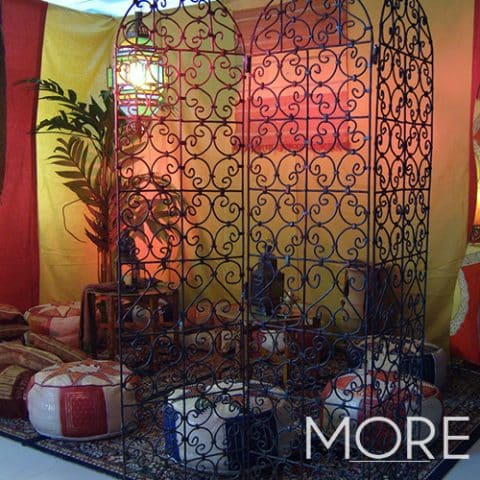 Wrought Iron Moroccan Screens - More Production Ltd